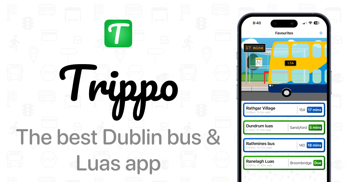 Trippo - Dublin Bus & Luas app